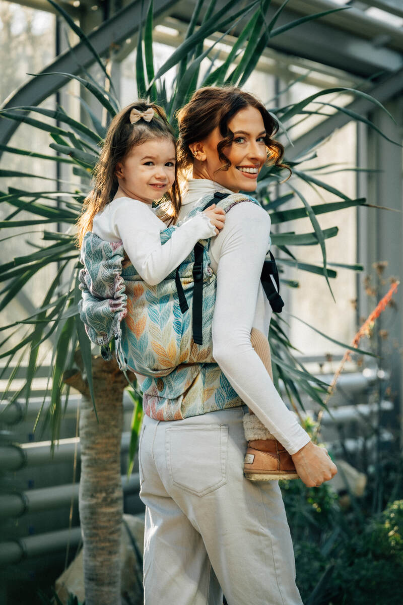 LennyPreschool Carrier, Preschool Size, jacquard weave (100% cotton ...