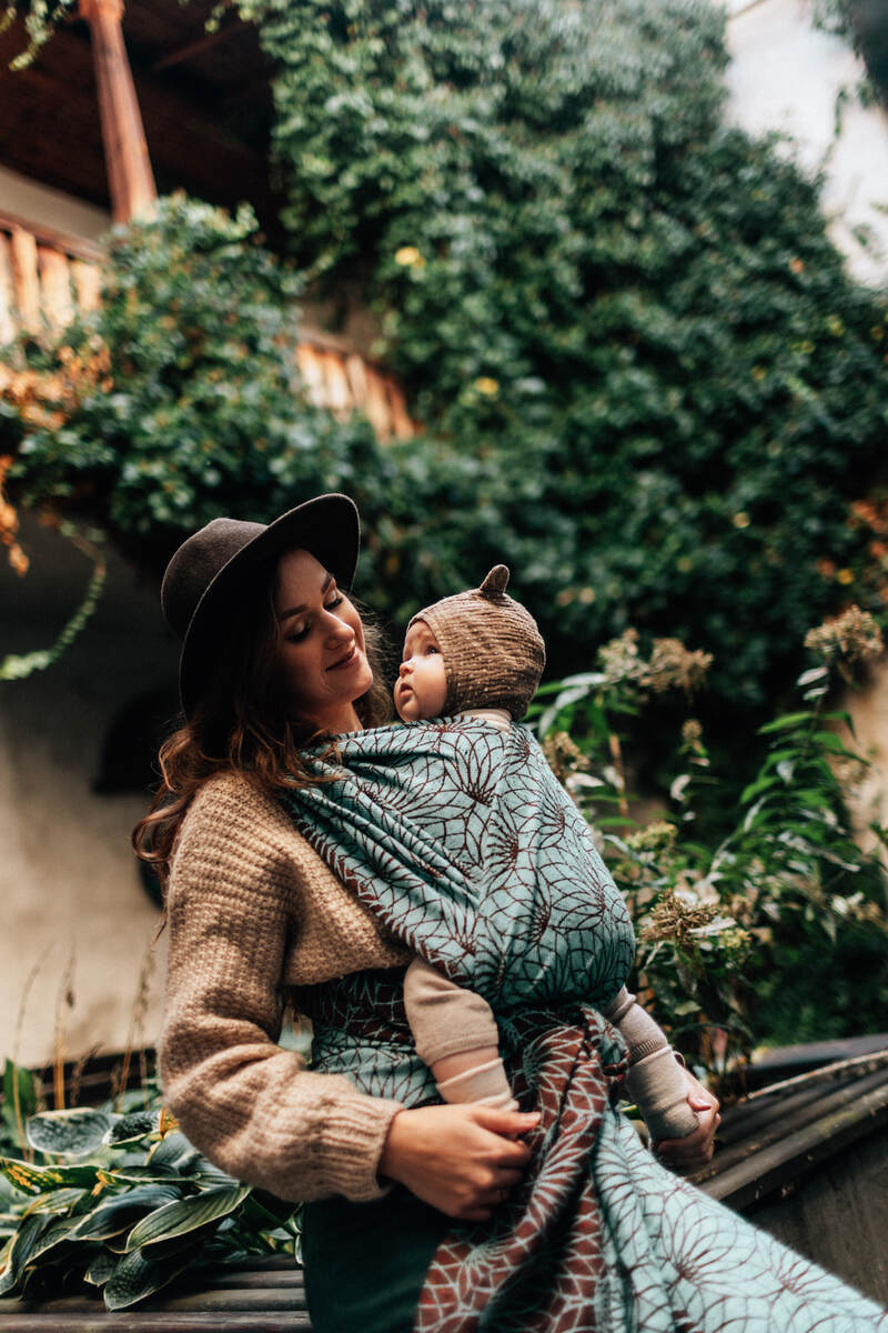 Baby Wrap, Pocket Weave (61% cotton, 39% tussah silk) - LOTUS - NYMPH ...